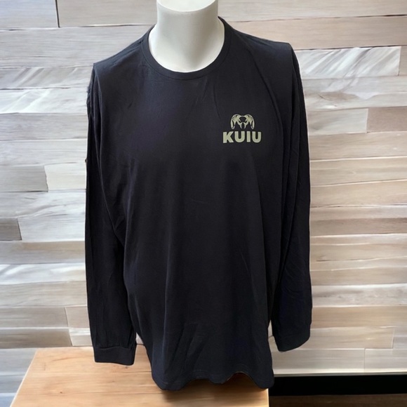 KUIU | Shirts | New Kuiu Mens Black Logo Long Sleeve Shirt Size 2xl ...